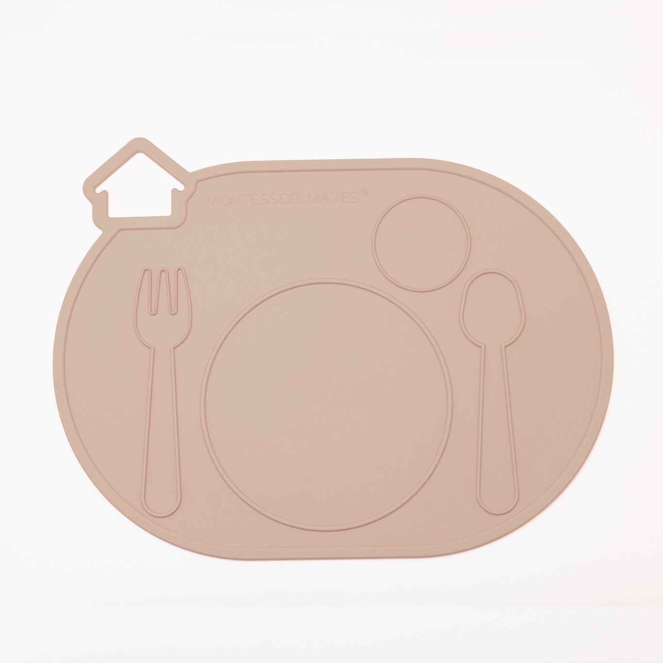 Montessori Mates® Mini Silicone Montessori Placemat - Table Setting Guide