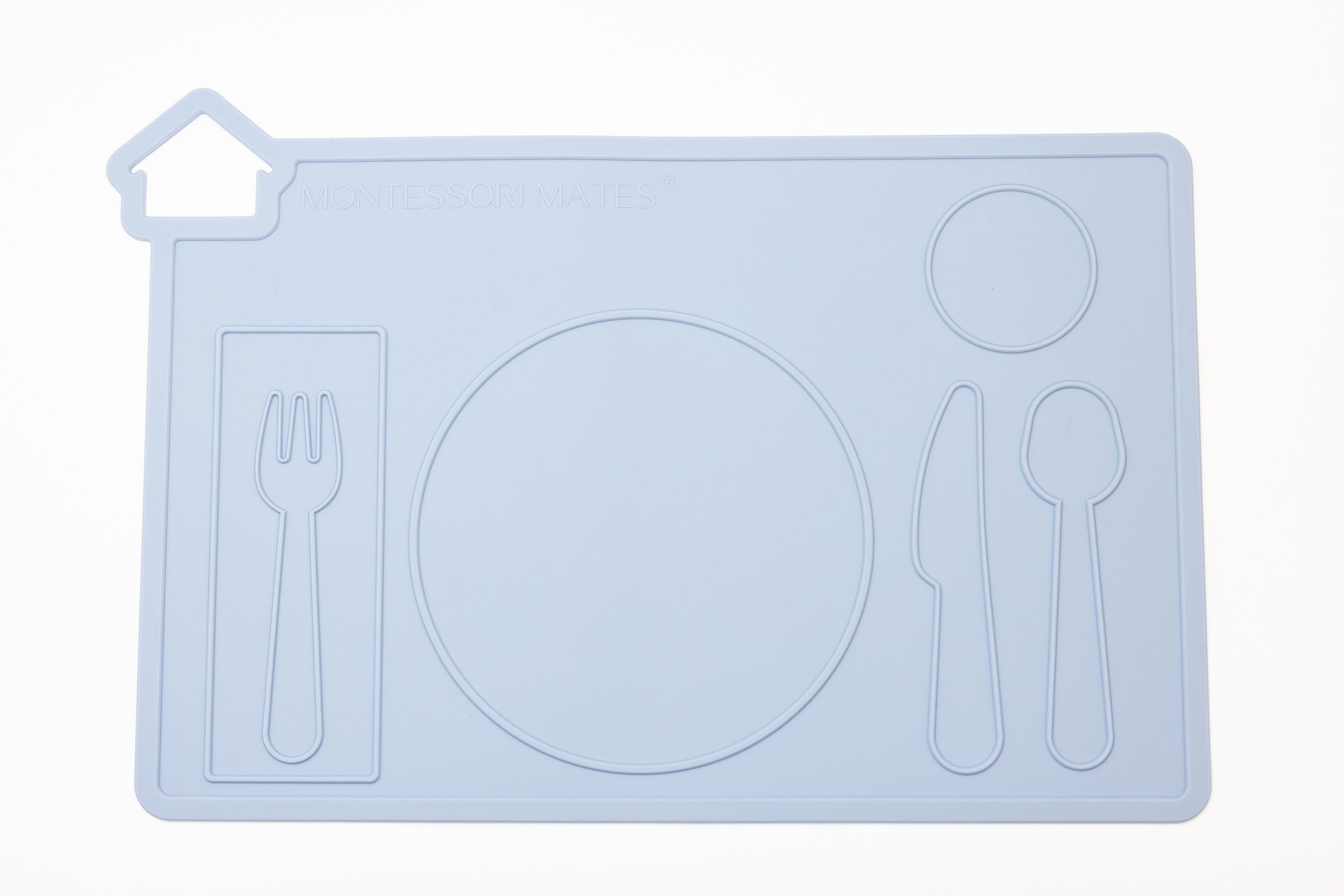 Montessori Mates® Silicone Montessori Placemat - Table Setting Guide